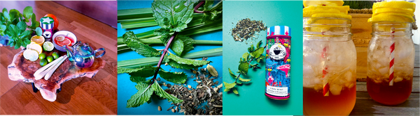 ICED TEA RECIPES COOL MINT MAGIC | Tea Bird Tea