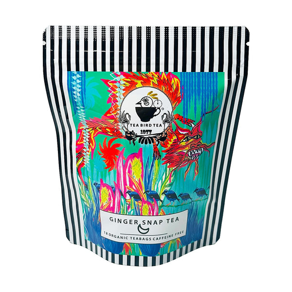 Organic Ginger Snap Bumper Refill 18 Teabags | Tea Bird Tea