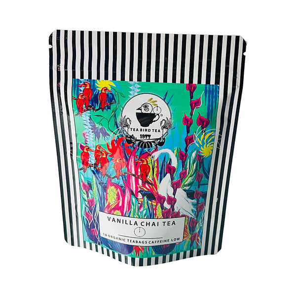 Organic Vanilla Chai Bumper Refill 18 Teabags | Tea Bird Tea